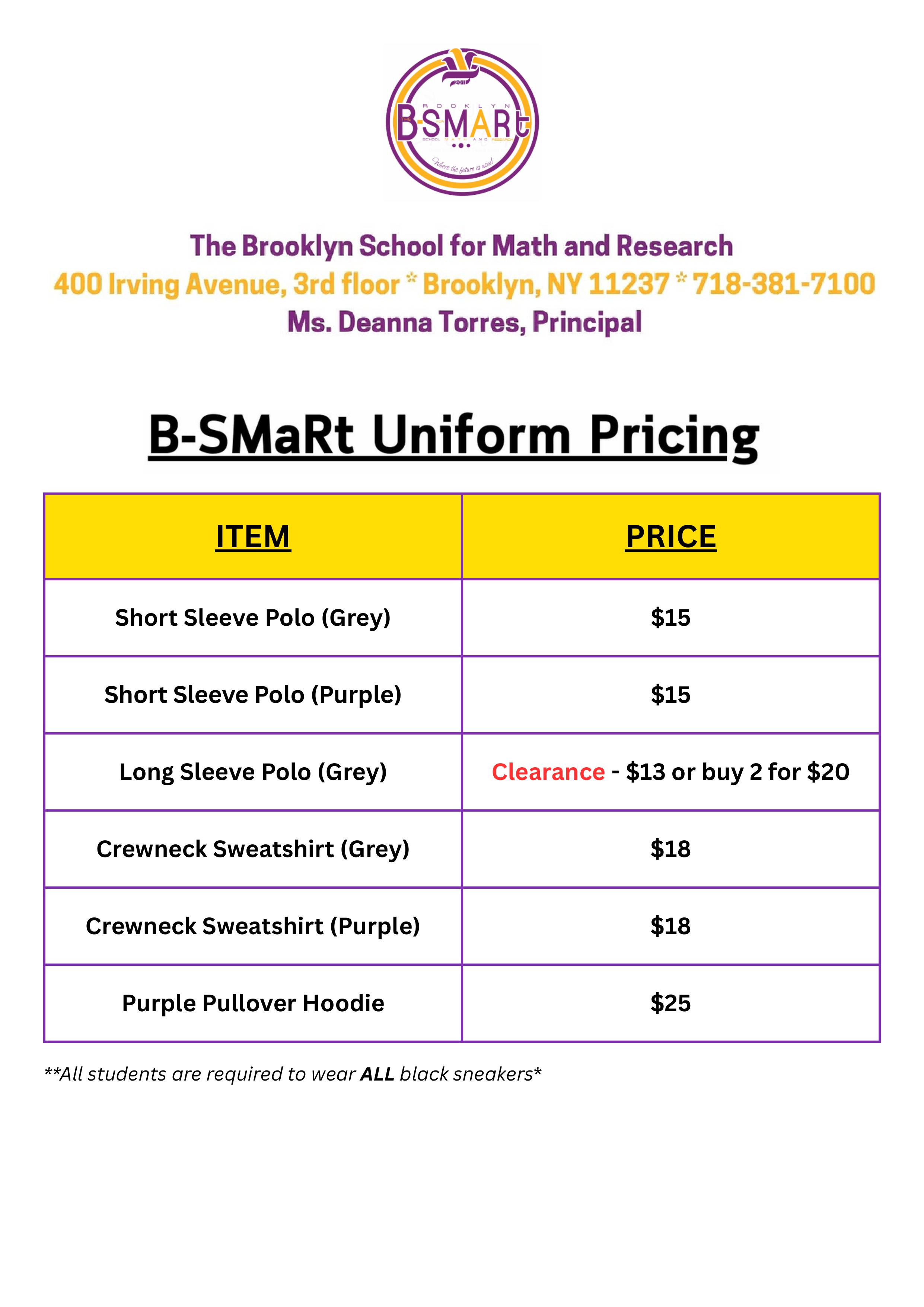 BSMART | Uniform Policy
